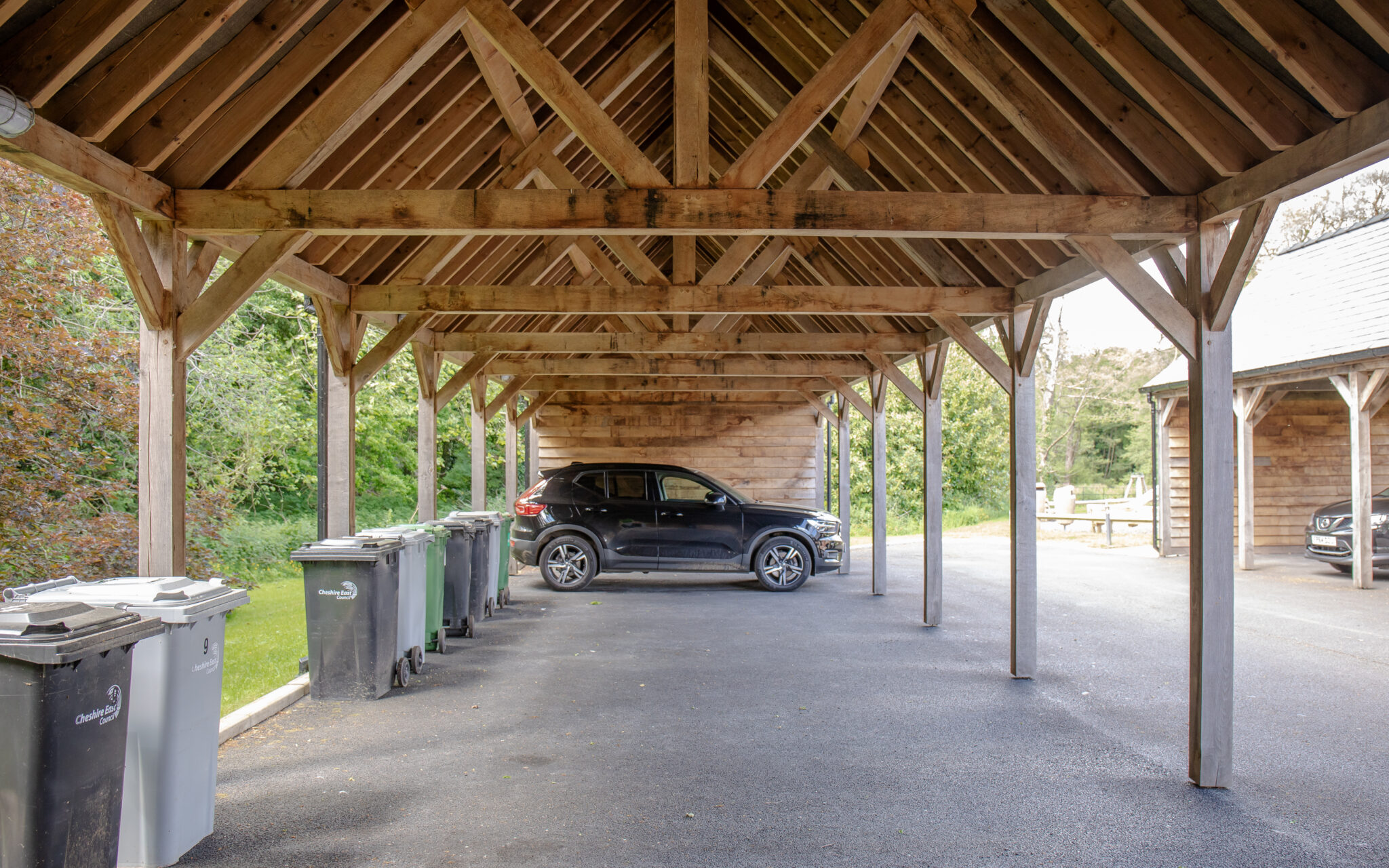 Bespoke Oak Framed Garages & Carports | Hardwoods Group