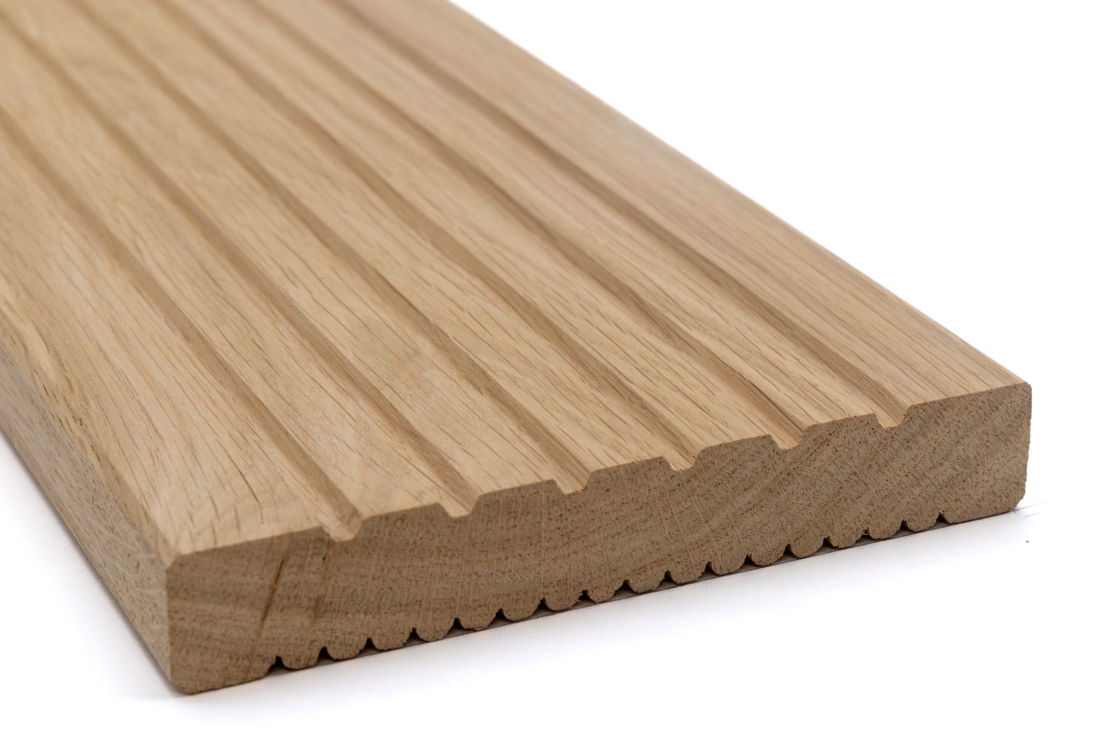 Solid Oak Decking Boards - Hardwoods Group