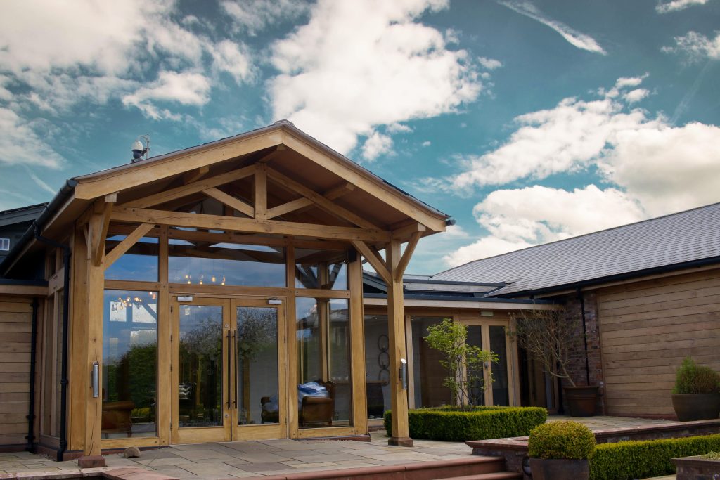 Bespoke oak framed buildings by Hardwoods Group